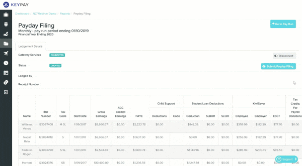 Payday Filing | KeyPay NZ